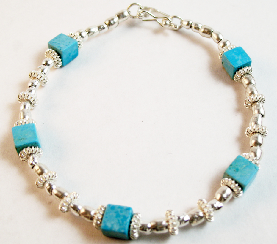 DMagsh: Pulsera turquesa
