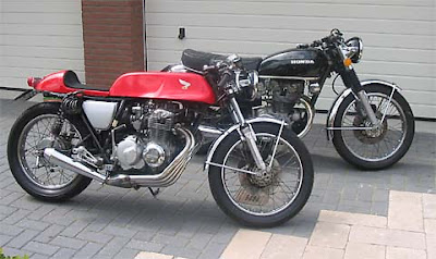 Café Racers Harderwijk: Mrk's Honda CB400F SS Caferacer