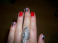 If you can dream it - you can do it.: Scottish Nail art.
