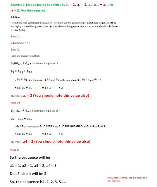 10th Maths: Number Theory - SEQUENCES - 10th Maths Stateboard