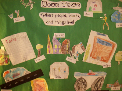 First Grader...at Last!: Noun Town