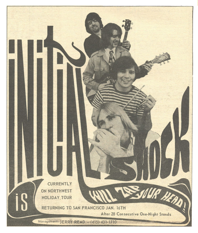 Rock Archaeology 101: Initial Shock Performance List 1967-69 (Work In ...