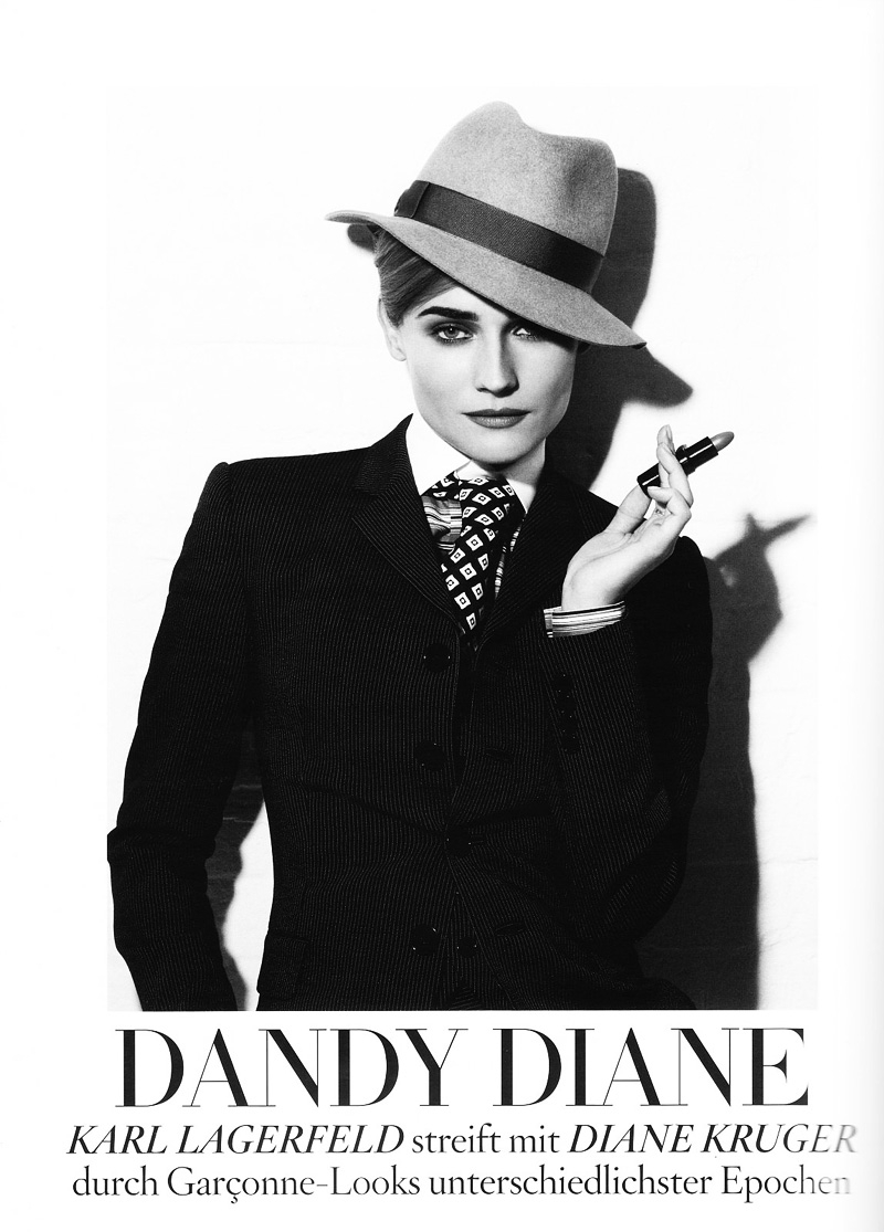 Go fashion: Fresh look: the dandy look