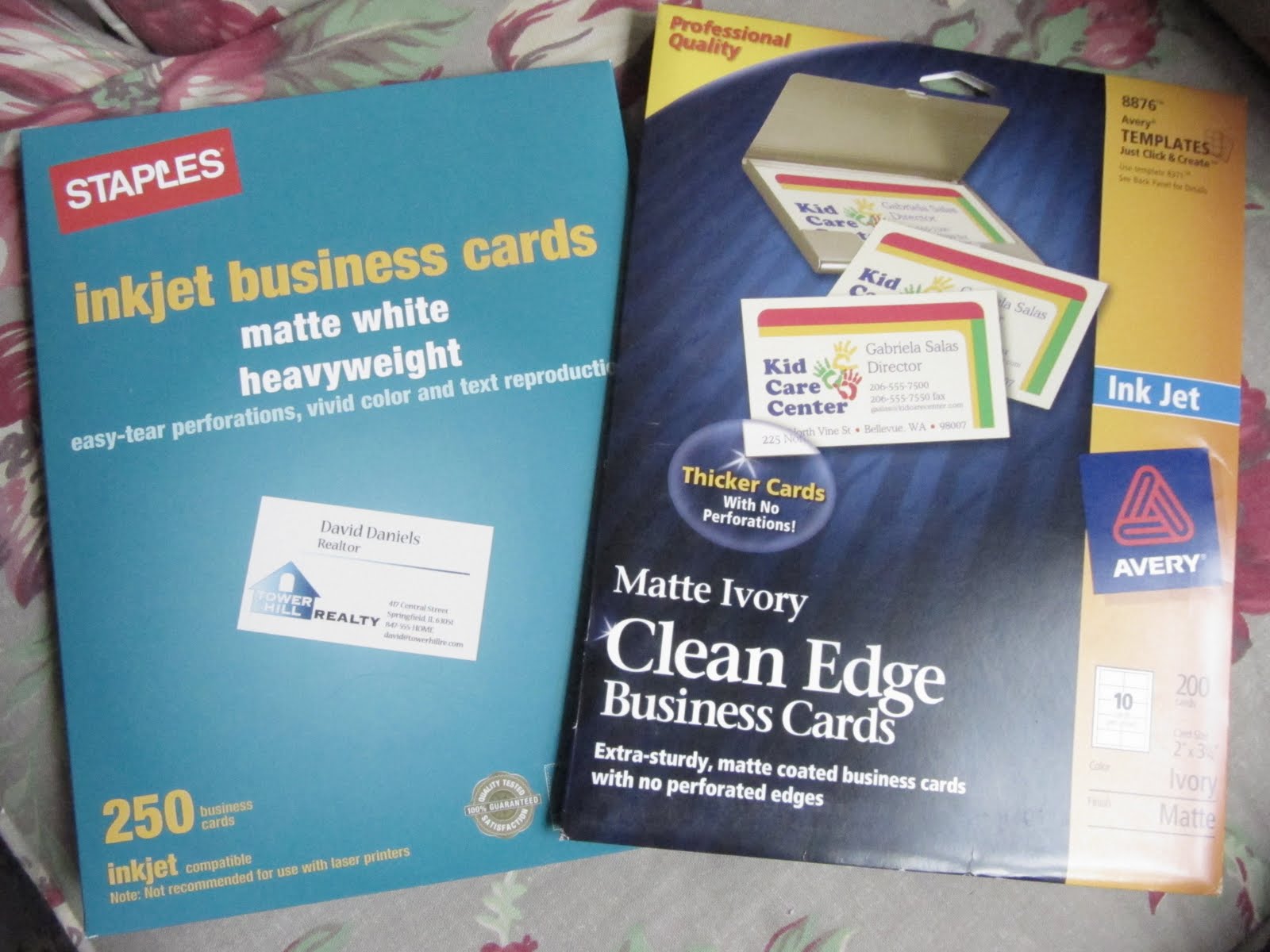 Sew Many Ways...: Tool Time Tuesday...Magnetic Business Card Ideas