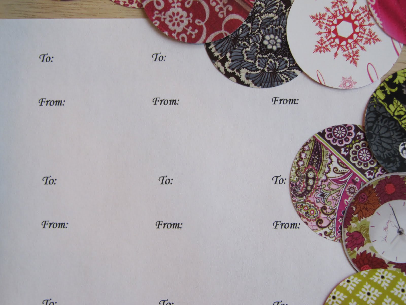 Sew Many Ways...: Tool Time Tuesday...Handmade Recycled Gift Tags