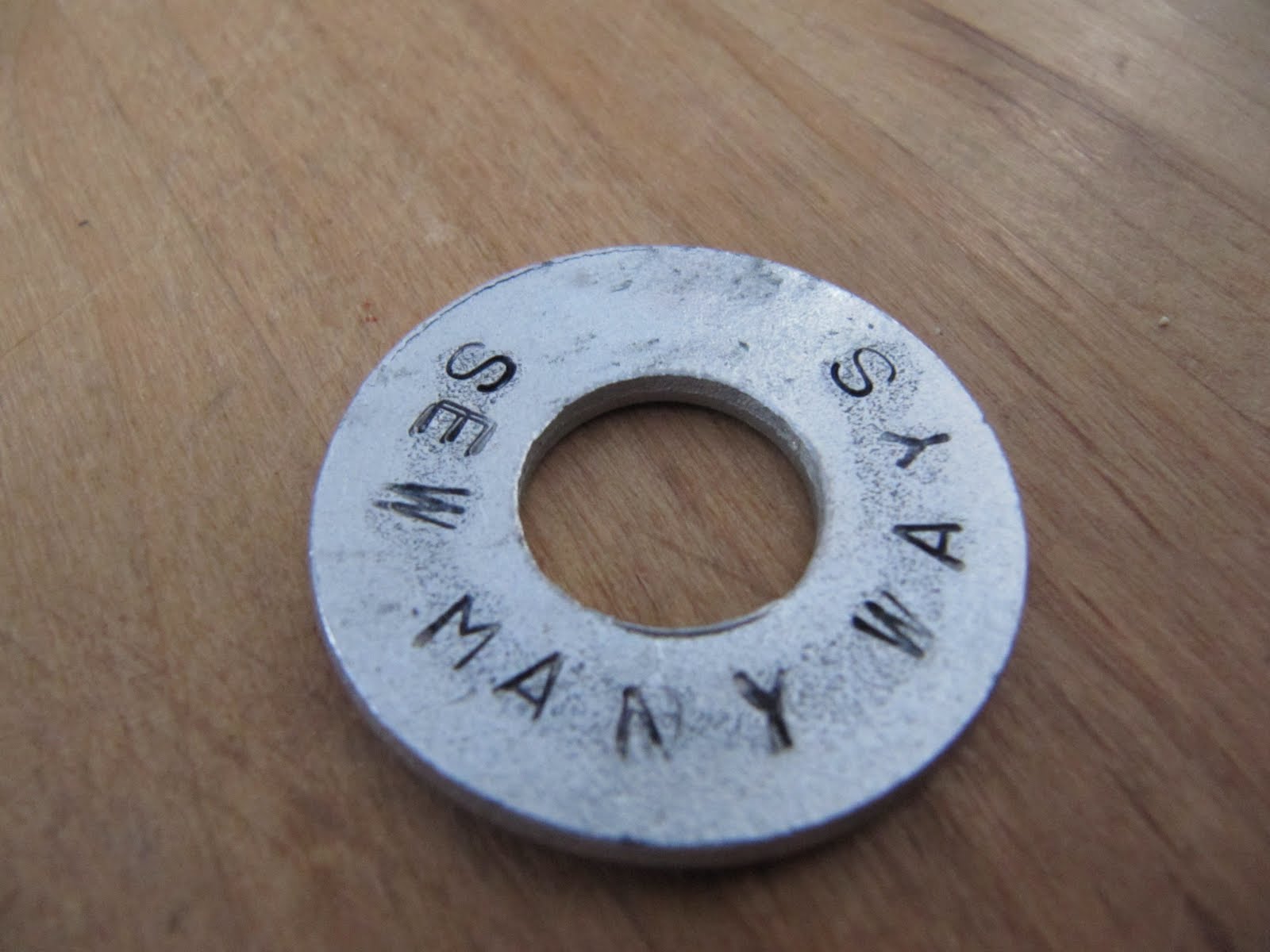 Sew Many Ways...: Hand Metal Stamping...