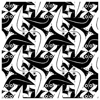 A Rainbow of Chaos: The Mathematics of M.C. Escher's Art