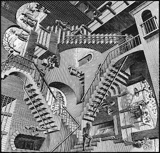 A Rainbow of Chaos: The Mathematics of M.C. Escher's Art
