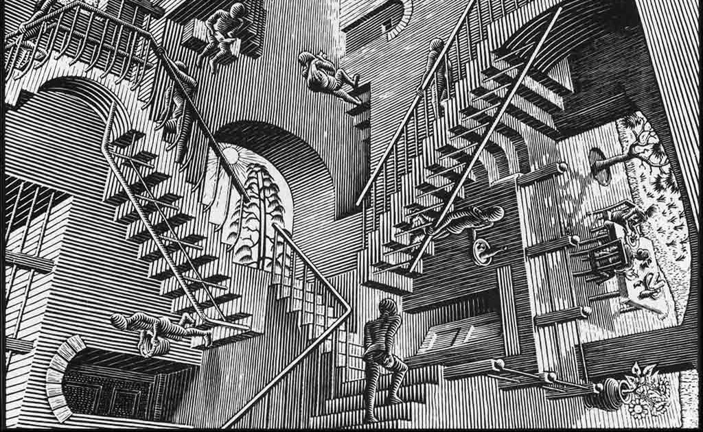 A Rainbow of Chaos: The Mathematics of M.C. Escher's Art