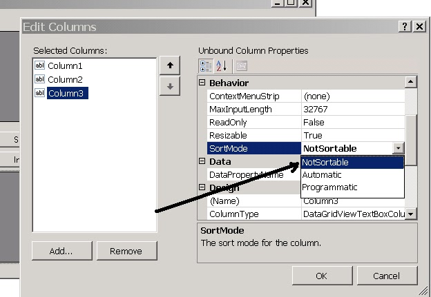 Praveen P.R: C# Datagridview Disable Sorting. Praveen P.R: C# Datagridview Disable Sorting.