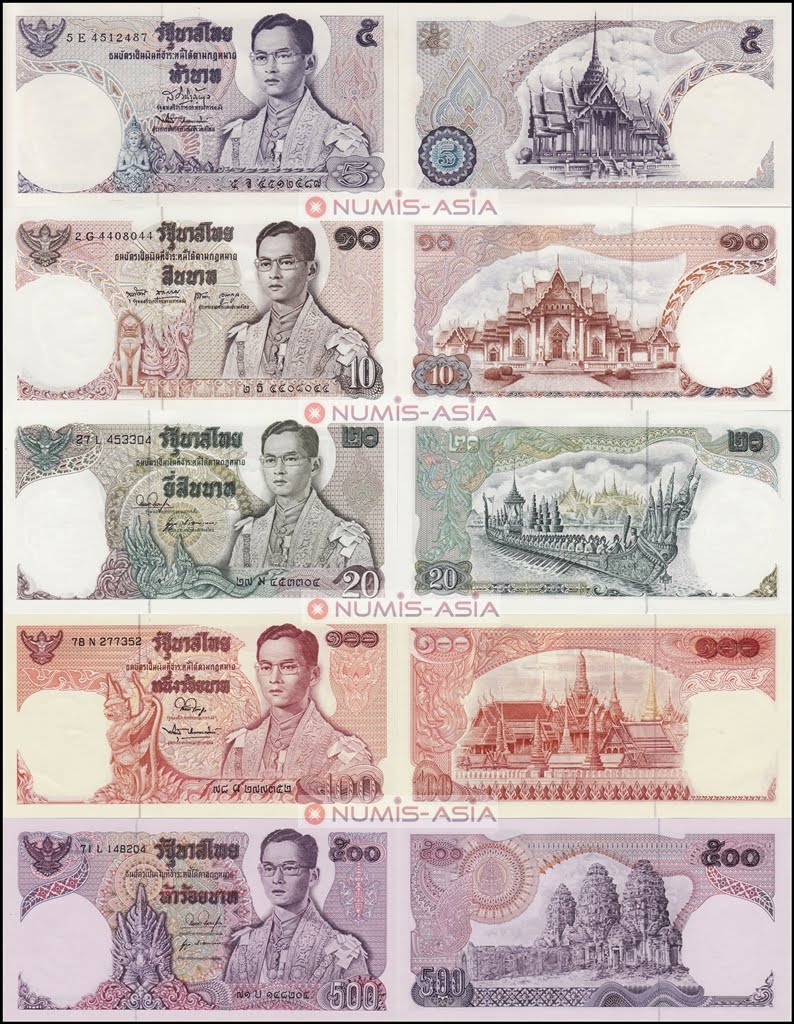 Asian Coin and Banknote News: Thailand: Series 11 Banknotes