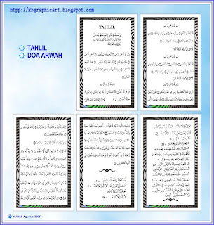 K5 Design: Doa - Tahlil