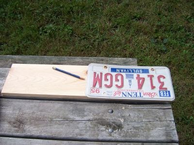 DIY-Shack: License Plate Tool Tote