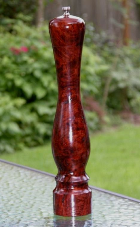 Tropical Exotic Hardwoods: Exotic Wood Pepper mills by Pepper-Passion