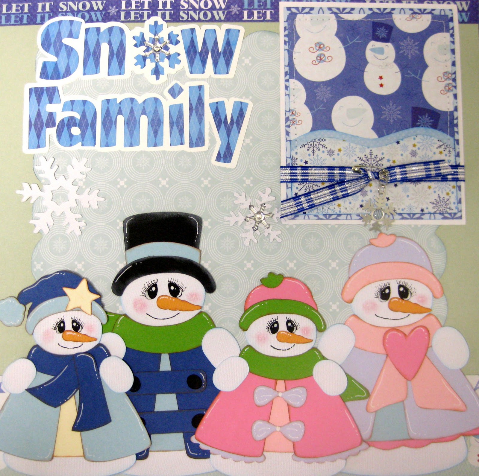 Designs by Crafty1mommy: Snow Family
