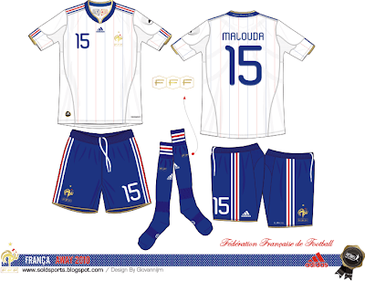 Sold Sports Design: França Oficial kits 2010