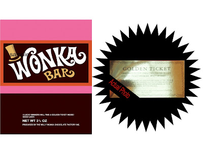 Custom Creations Party Place: Now available-Wonka Bars with SHINY ...