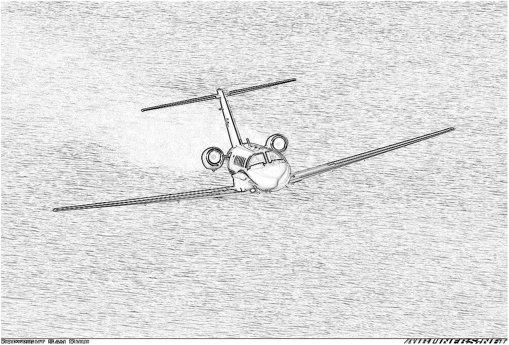 WIND TUNNEL PIONEERS: CESSNA - CJ3- PENCIL SKETCHES