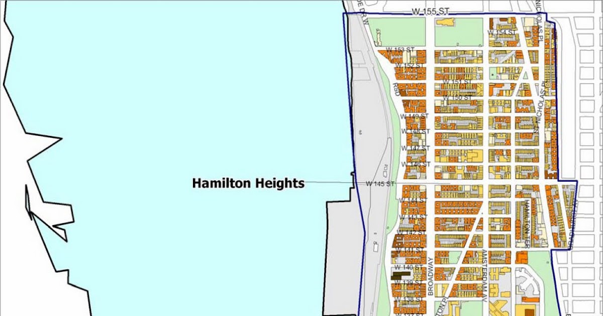 H A R L E M + B E S P O K E: MAP: WEST HARLEM COMMUNITY BOARD 9