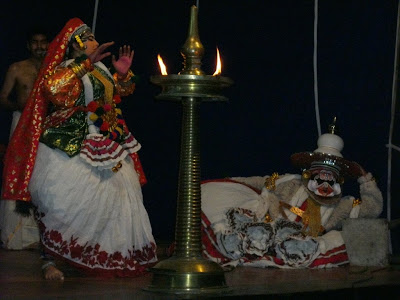 kathakali and me: lavanasura vadham ( a part from epic Ramayana )