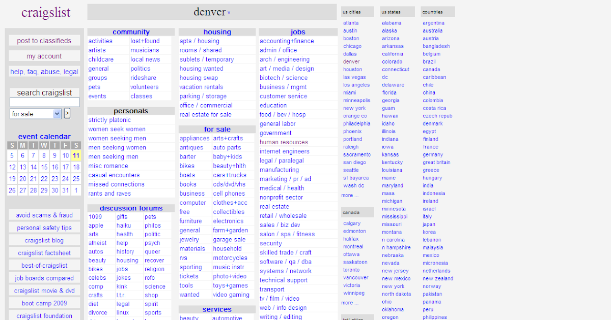 Epic Web Results Legal Internet Marketing: Craigs List - Free & Effective