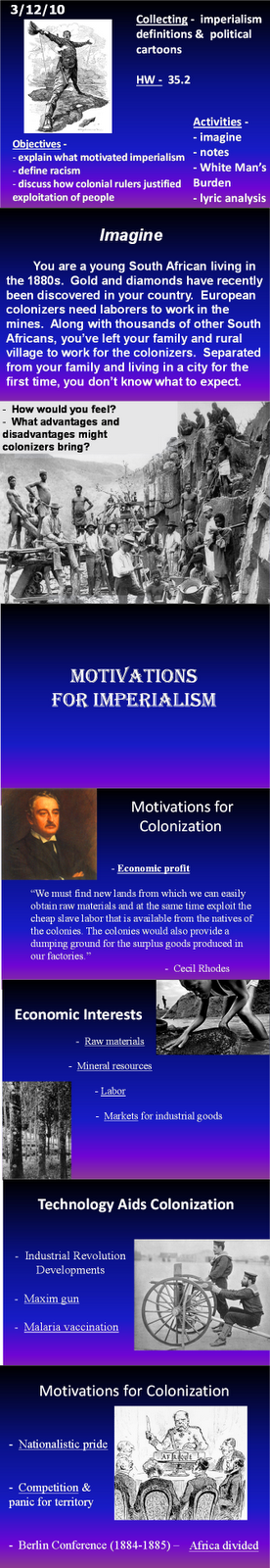 Teaching History: Assessments