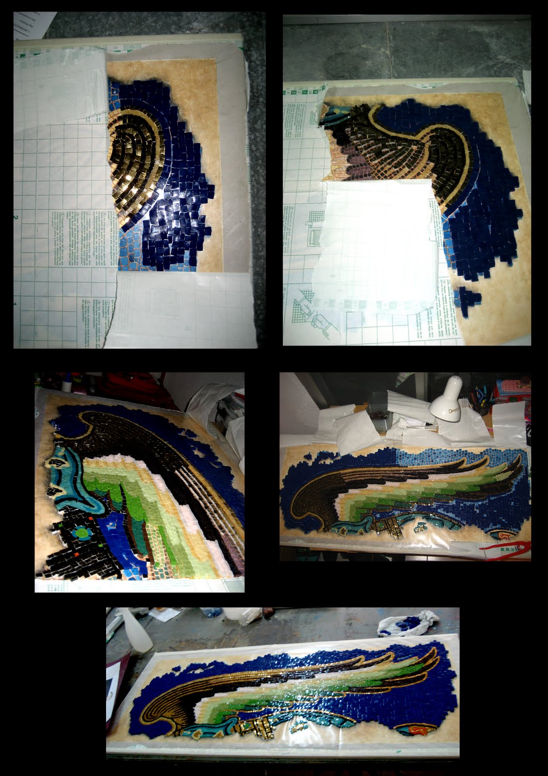 MOSAICOS ARA PÉREZ: Teselado del mosaico