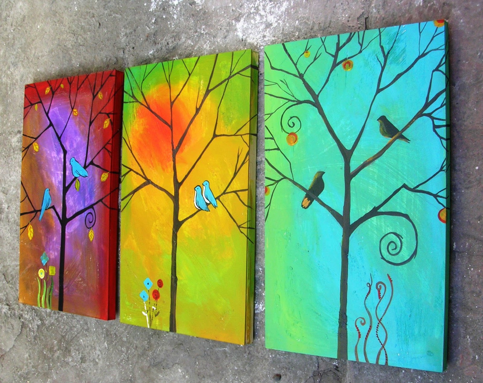 Imágenes de cuadros coloridos - Imagui