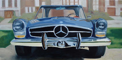 Art: The Mercedes, nebulae and goats