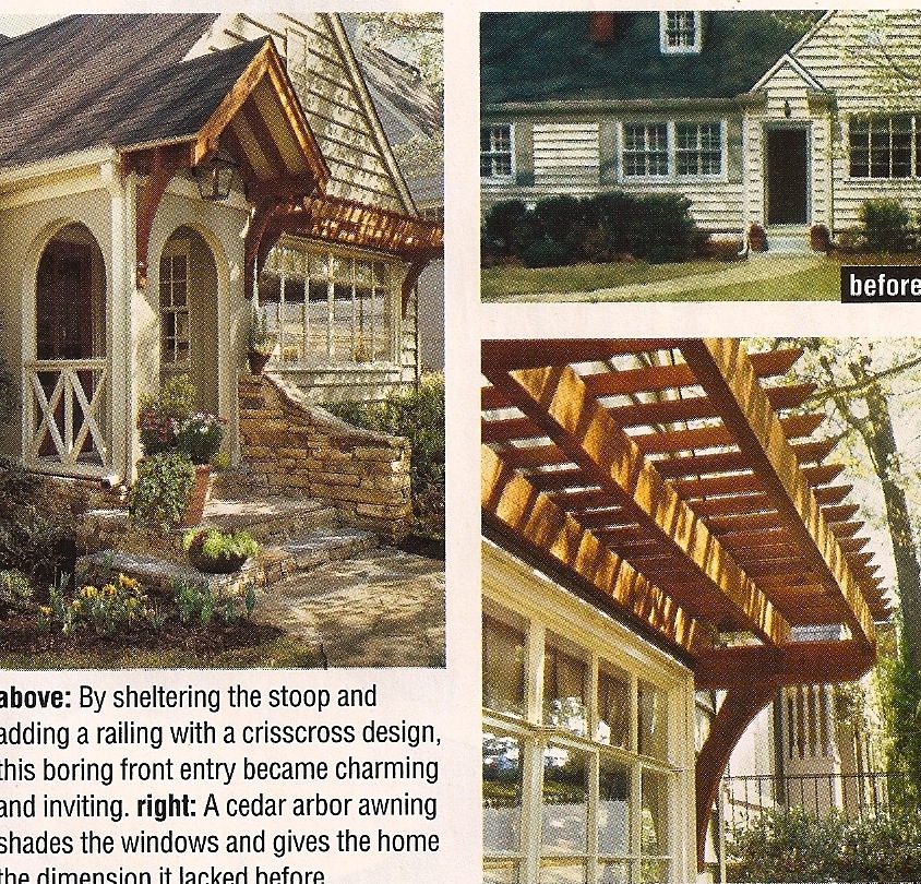 Front Porch Designs Craftsman Arbor