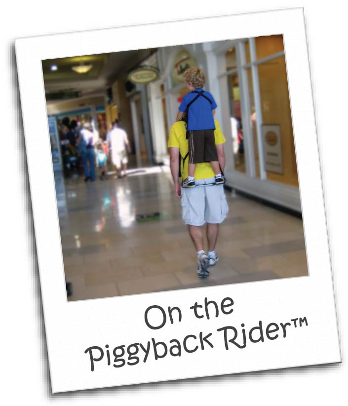 Mom and Baby Shop: Piggyback Rider Back Pack Child Carrier - NEW