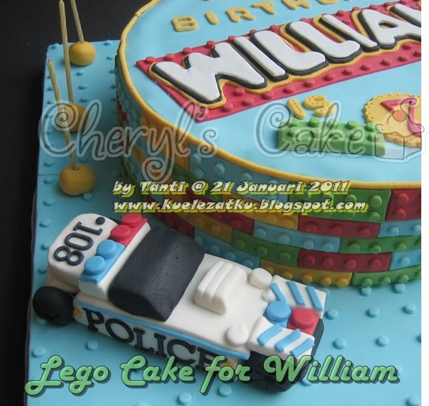 Kue Ulang Tahun Anak | CupCake | Birthday Cake: Lego Cake for William