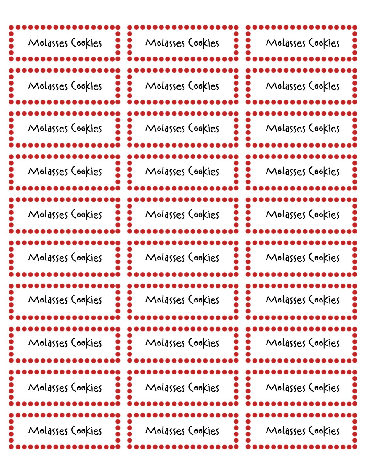 Prepared NOT Scared!: Mix Recipe #6 - Molasses Cookies!