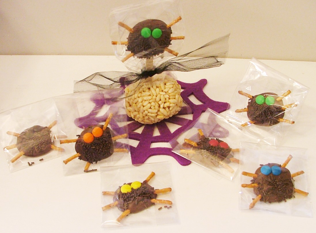 Prepared NOT Scared!: Chocolate Halloween Spiders!