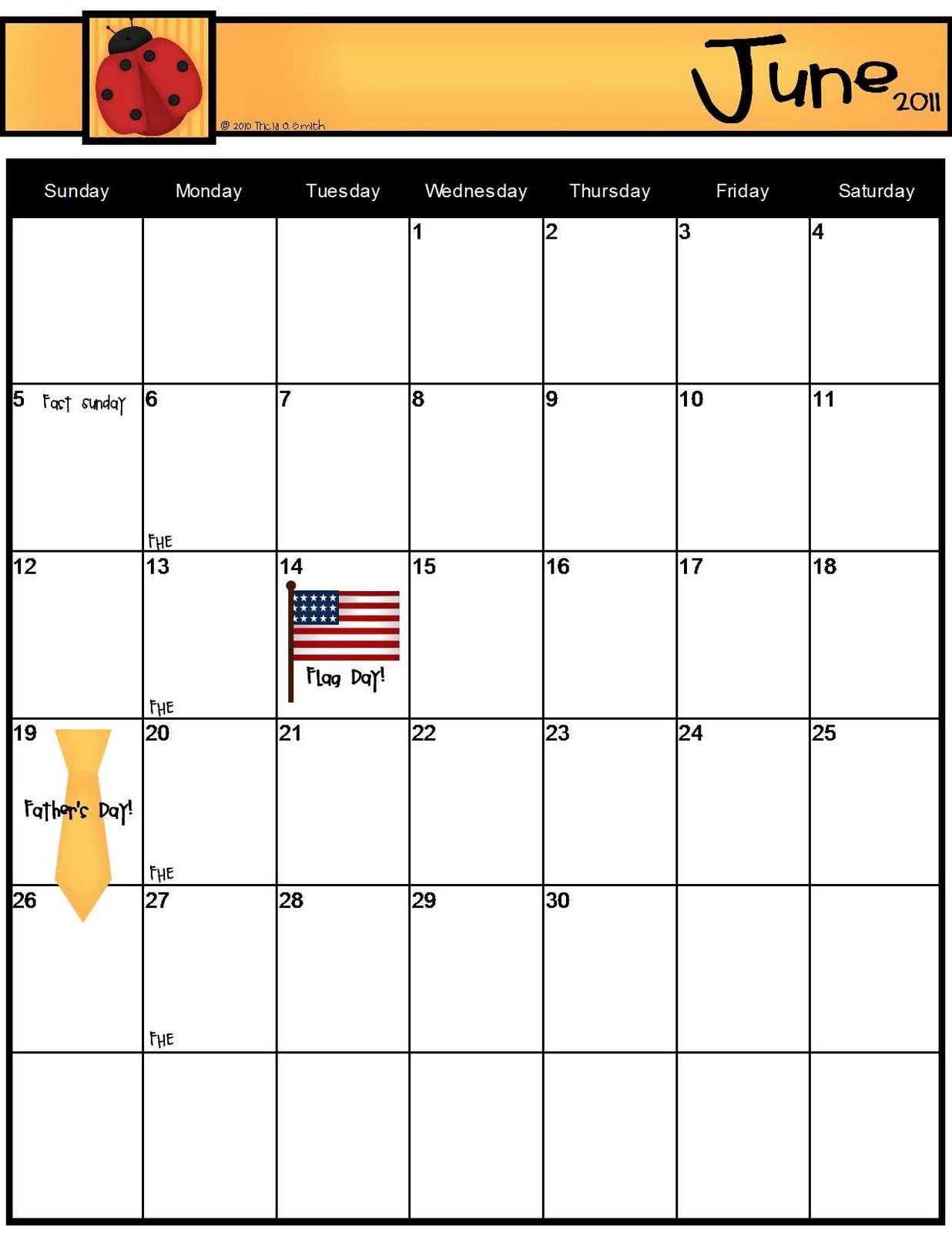 Prepared NOT Scared!: Calendar Pages!