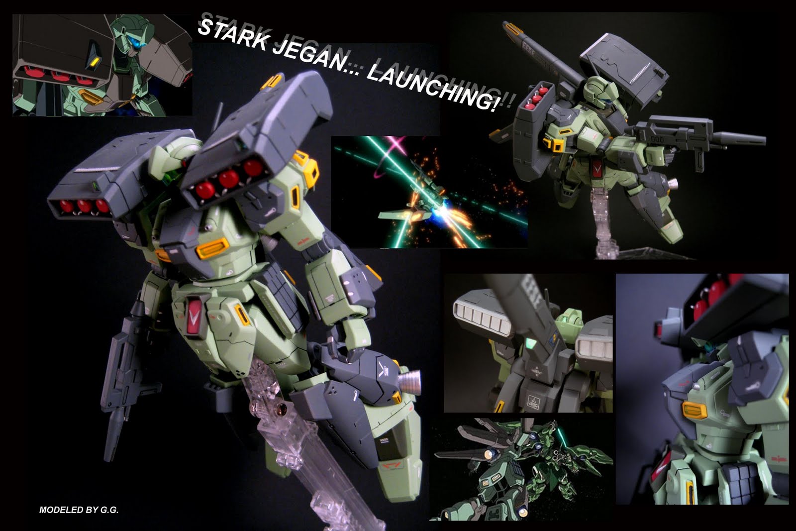 GUNDAM GUY: HG 1/144 Stark Jegan - COMPLETED