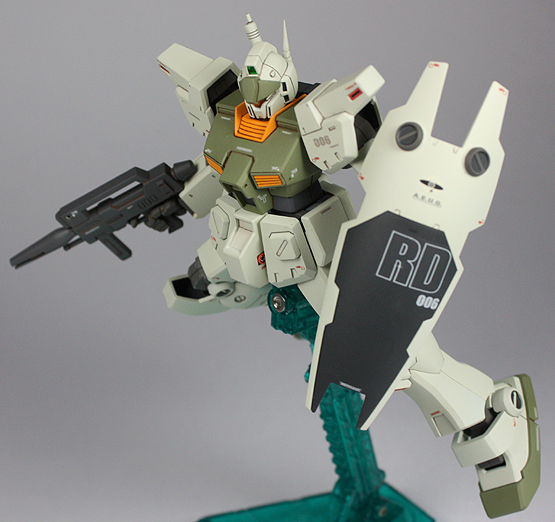 GUNDAM GUY: HGUC 1/144 RGM-79N AEUG GM Custom Build