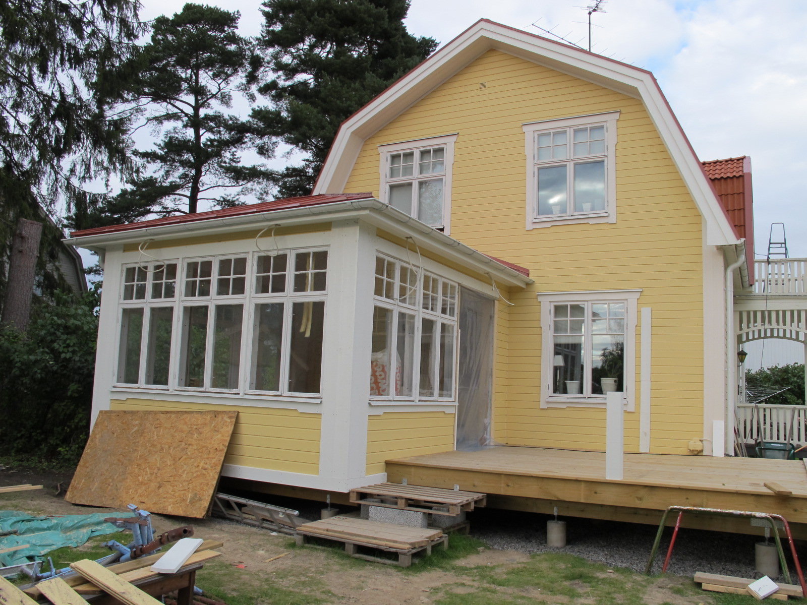 20-talshuset: Måla måla mååla! (Veranda del 3)