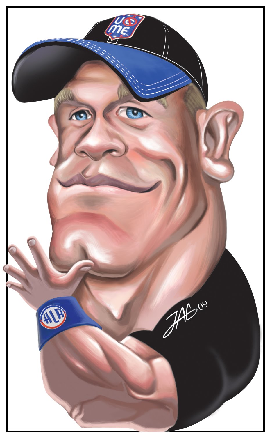 el restirador del JAG: John Cena