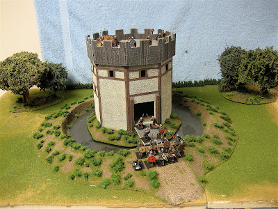Der Alte Fritz Journal: Dark Ages Wood Keep in 28mm