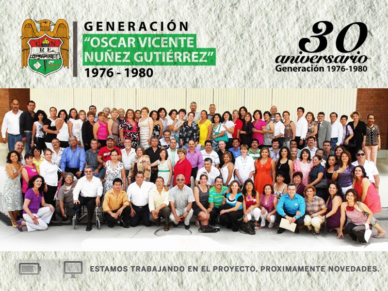 CREN Generación 76/80. Ciudad Guzmán, Jalisco.