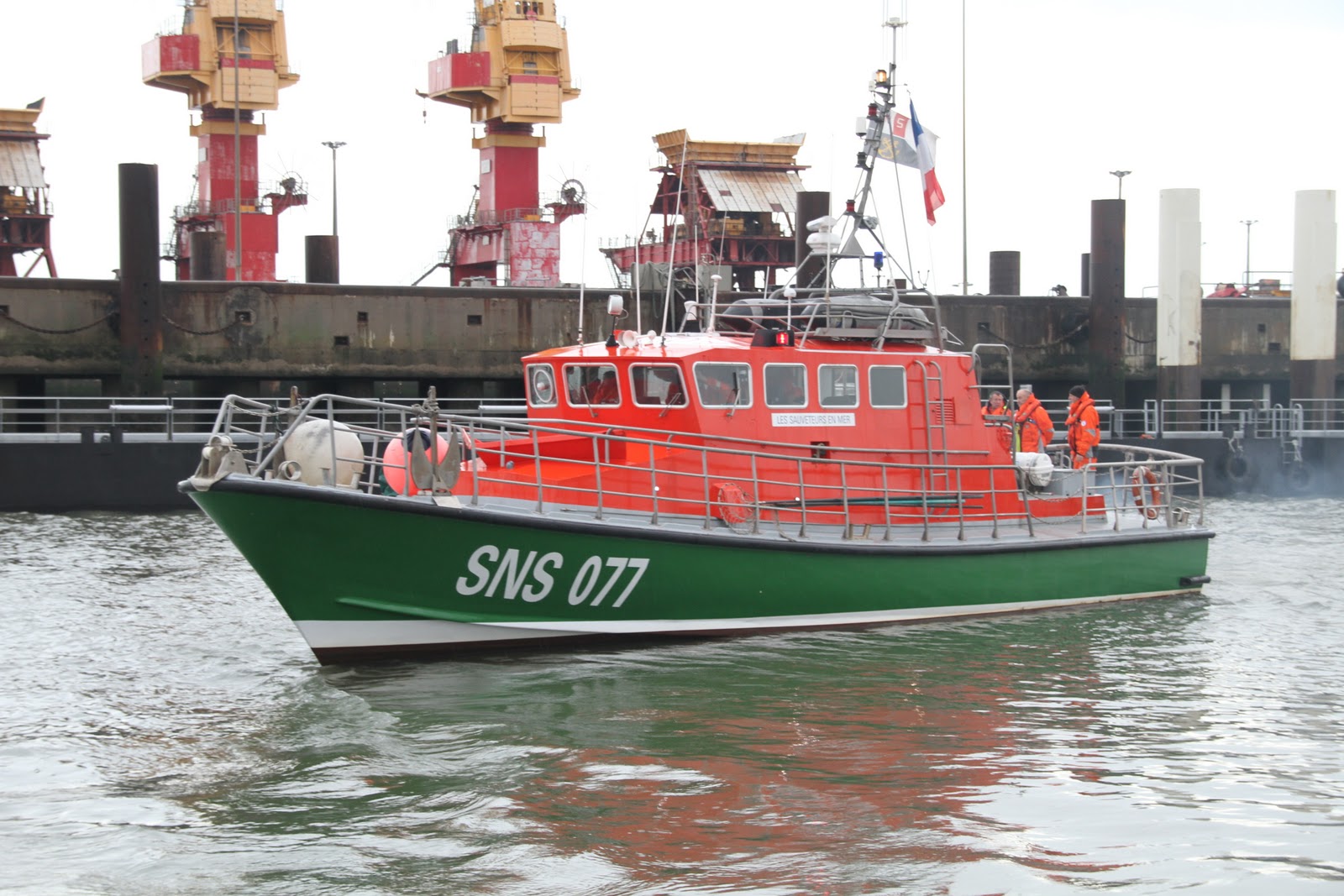 SNSM CALAIS: La SNSM de Calais accueille Monsieur le Sous-Préfet