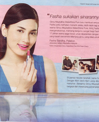Fasha Sandha - Iklan Maybelline - Koleksi Gambar Artis Malaysia