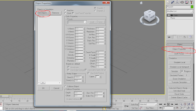 Simple Cloth Simulation Using 3Ds Max