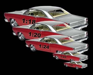 1:18 Diecast Car: Scale of Diecast car