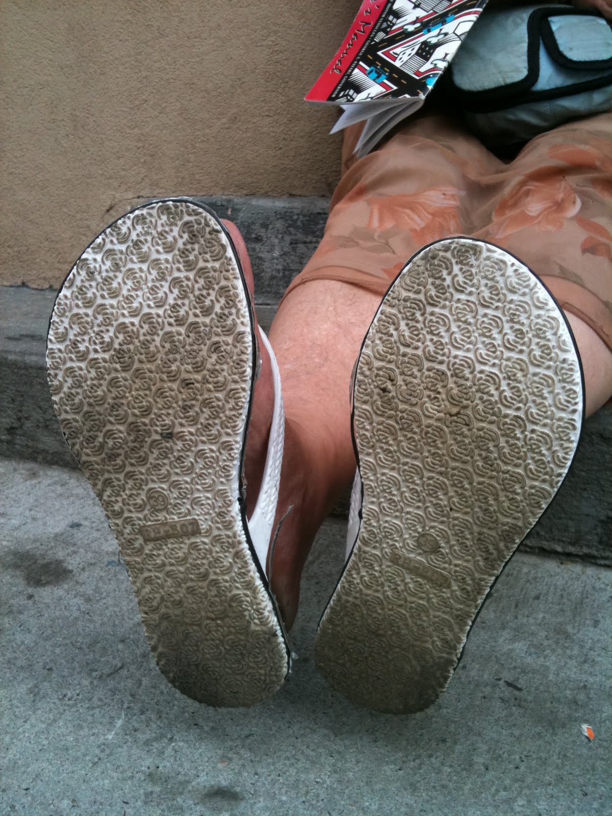 WELCOME to FEET UNIT: SOLES of Feet side by side