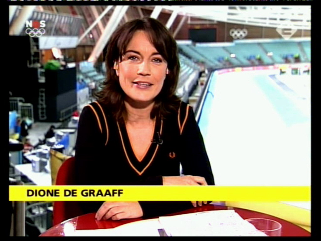 Dione de Graaff: Dione de Graaff presenteert het Olympische ...