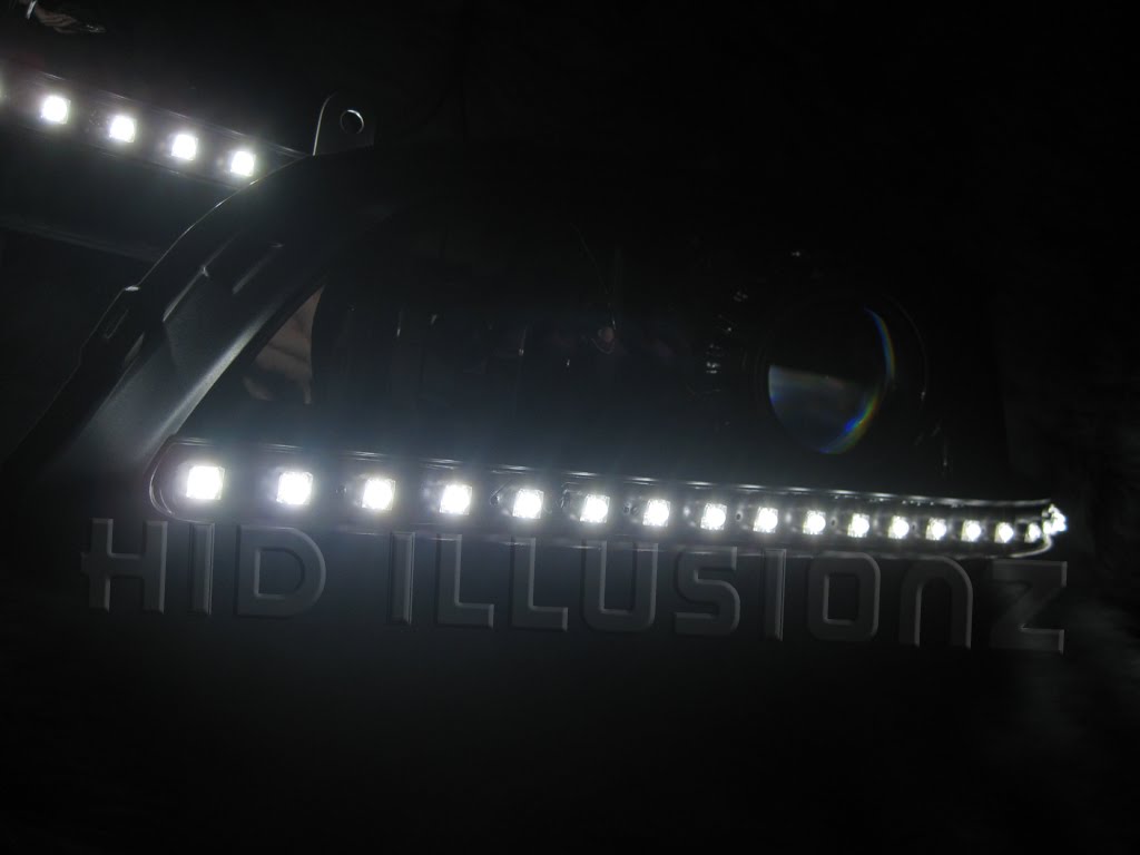 HID ILLUSIONZ: Honda Accord Custom LED Strips SC430 E46 Projector HID ...