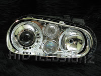 HID ILLUSIONZ: Volkswagen Golf GTI MK4 TSX Projector HID Retrofit ...