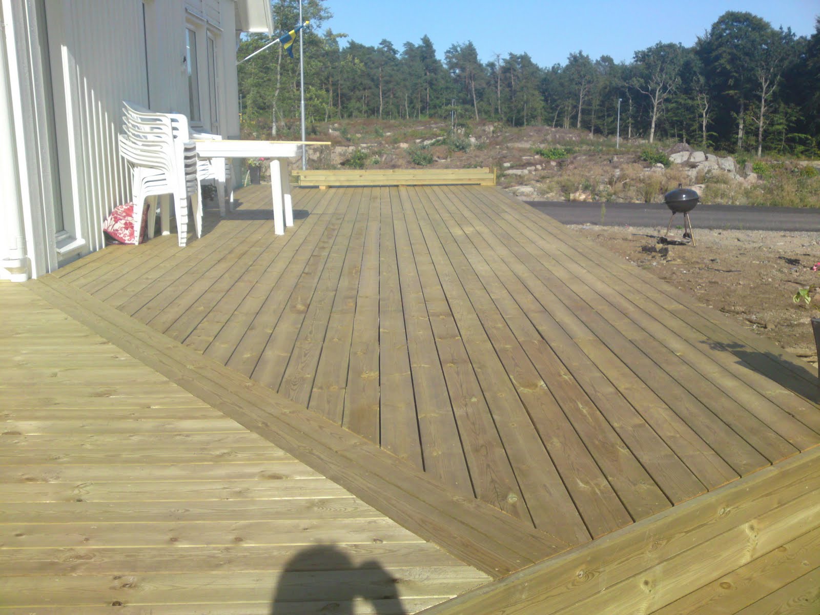 Kiwisäsong!: Pics på altanen